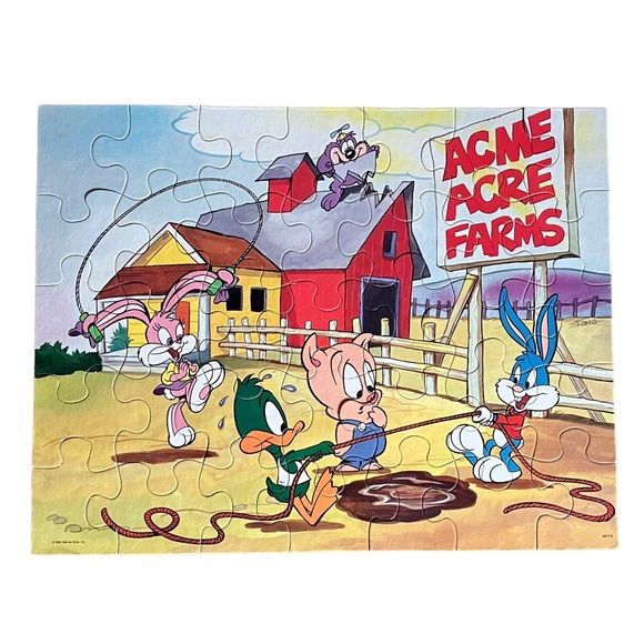 Warner Bros. | Toys | Tiny Toons Adventures Acme Acre Farms 35 Piece ...